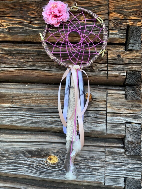 Authentic Handmade Dream Catcher Unique Craft for Home Interior Boho Style Etsy