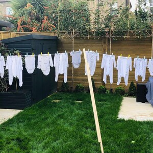 Wooden Clothes Line Prop Extendable - Etsy