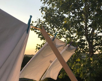 Wooden Clothes Prop - Etsy UK