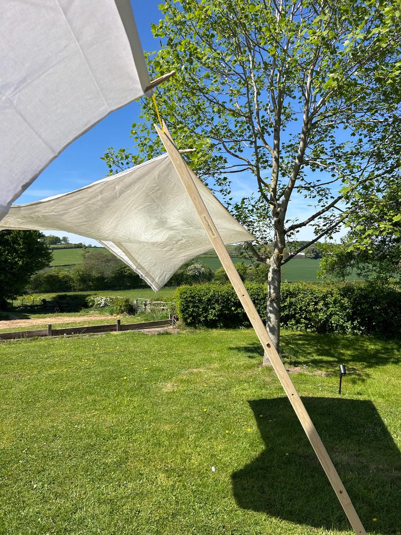 Wooden Clothes Line Prop - Extendable - Etsy UK