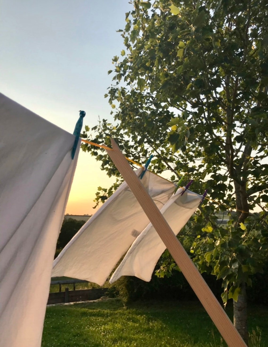Wooden Clothes Line Prop Extendable - Etsy