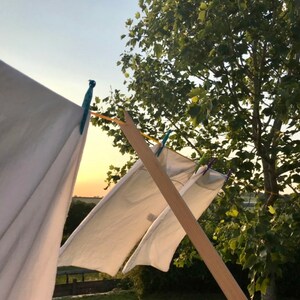 Wooden Clothes Line Prop - Extendable - Etsy