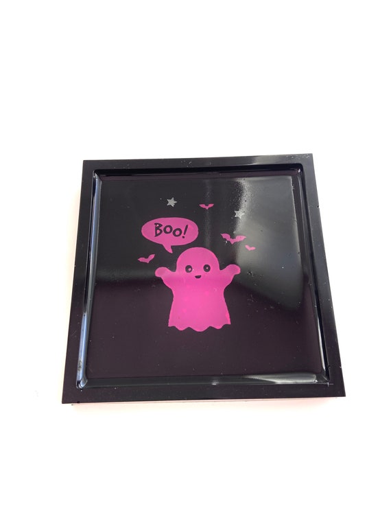 Drinkware Spooky Decor Halloween Gift Cute Ghost Drink Mat Boo To You ...