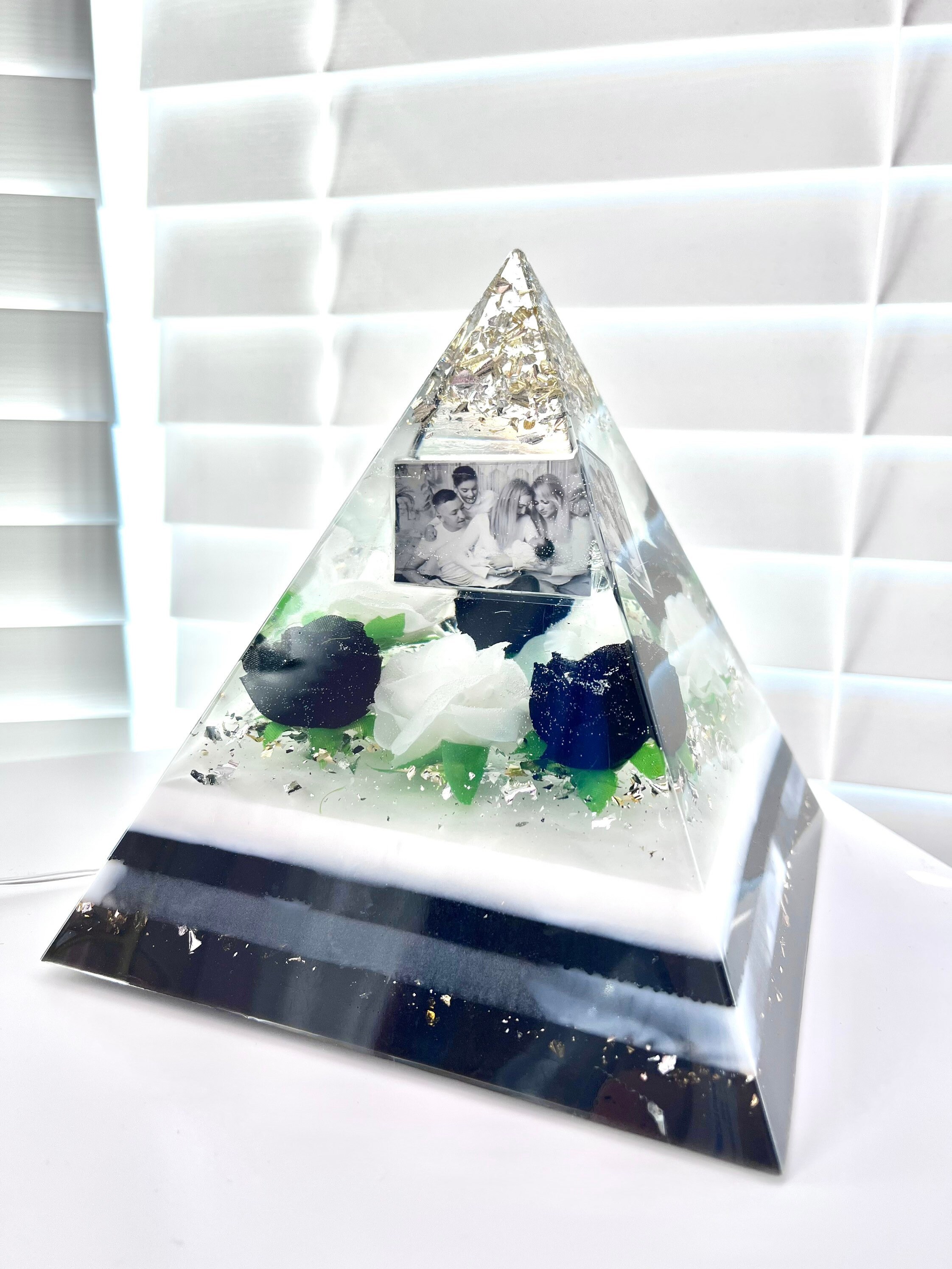 Customise Your Own Pyramid With Roses / Copper Leaf and - Etsy