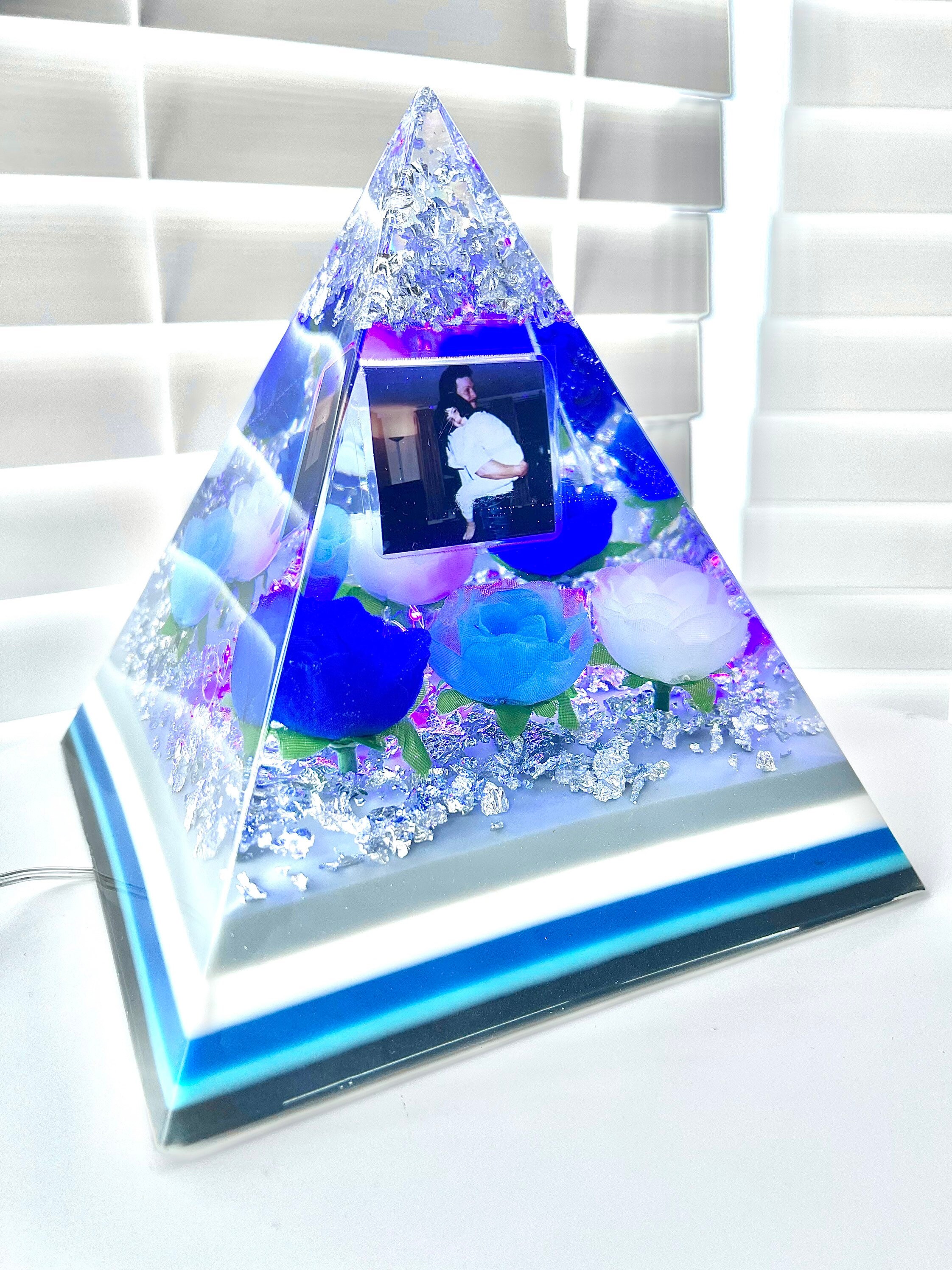 Customise Your Own Pyramid With Roses / Copper Leaf and - Etsy