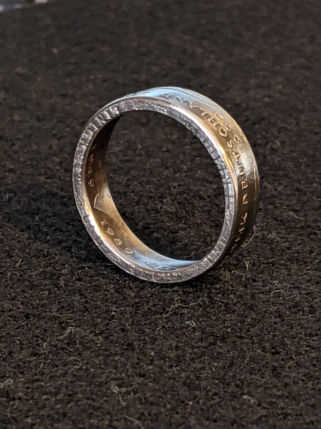 Germany Coin Rings. Made From German Coins. Make Wonderful Gifts ...