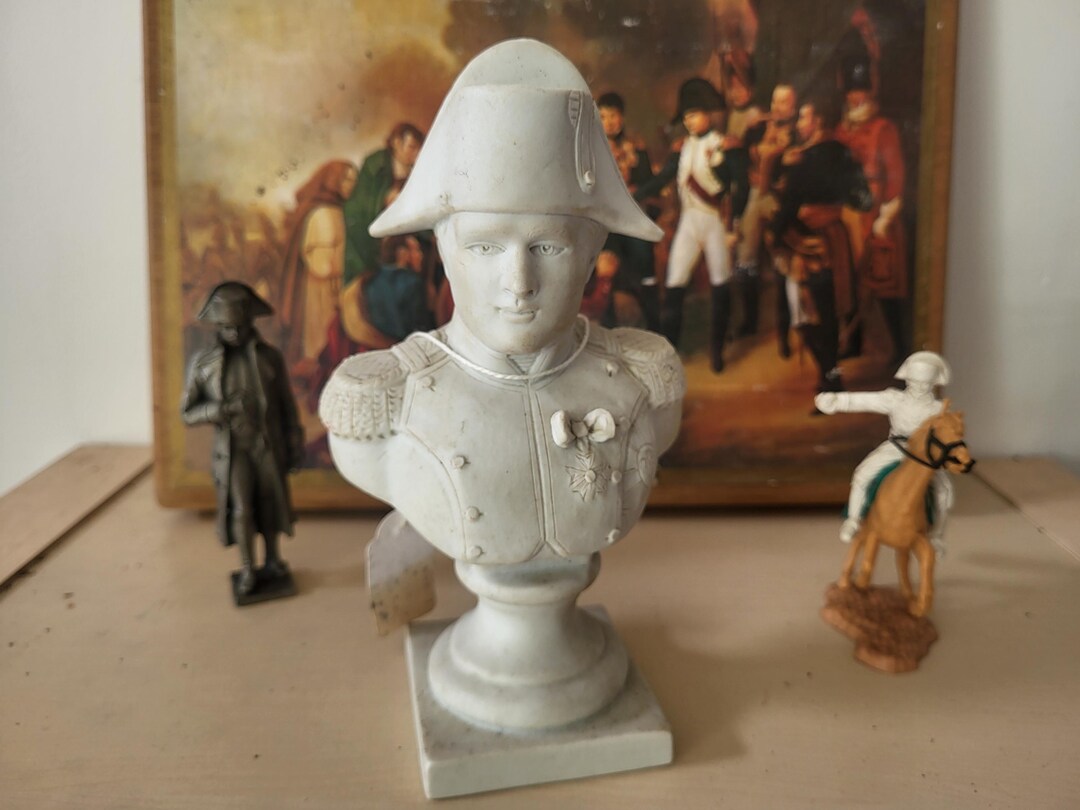 Magnificent Biscuit Porcelain Bust of Emperor Napoleon Bonaparte Signed ...