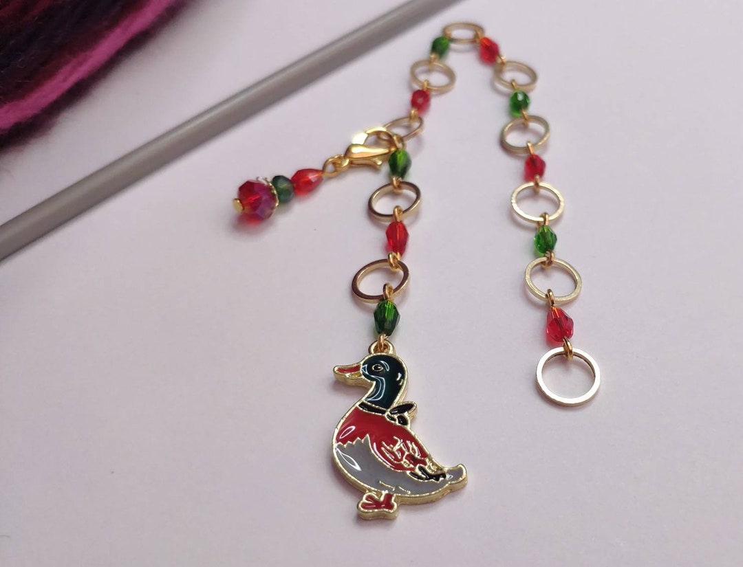 Row Counter, Chain Row Counter for Knitting, Duck Design - Etsy