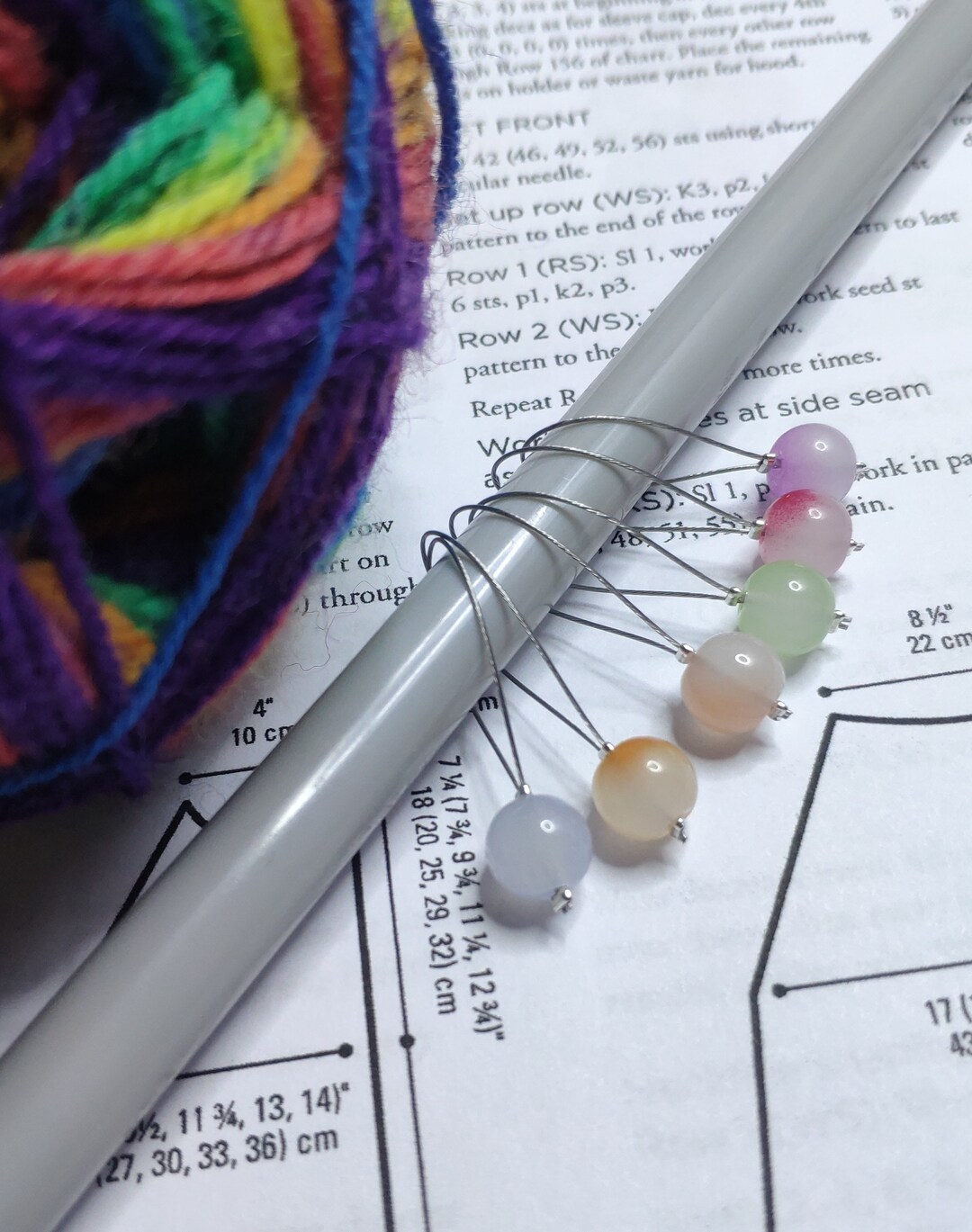 Extra Large Progress Keepers for Larger Knitting Needles, for up to ...