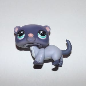Flower Ferret 482 Littlest Pet Shop LPS Purple Teal Blue Authentic ...