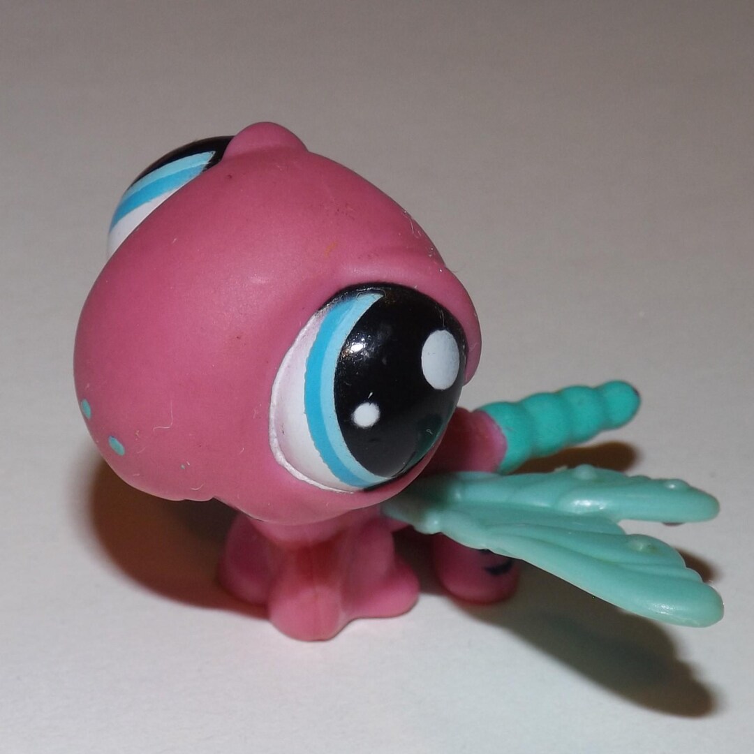 Pink Dragonfly #1768 Littlest Pet Shop LPS Authentic Vintage 2000s Y2k ...