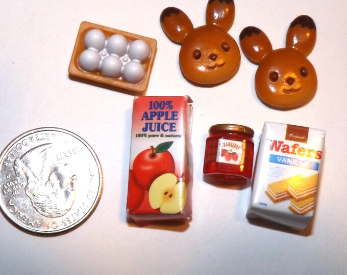 Calico Critters Sylvanian Family Food Kitchen Items Dollhouse Doll ...