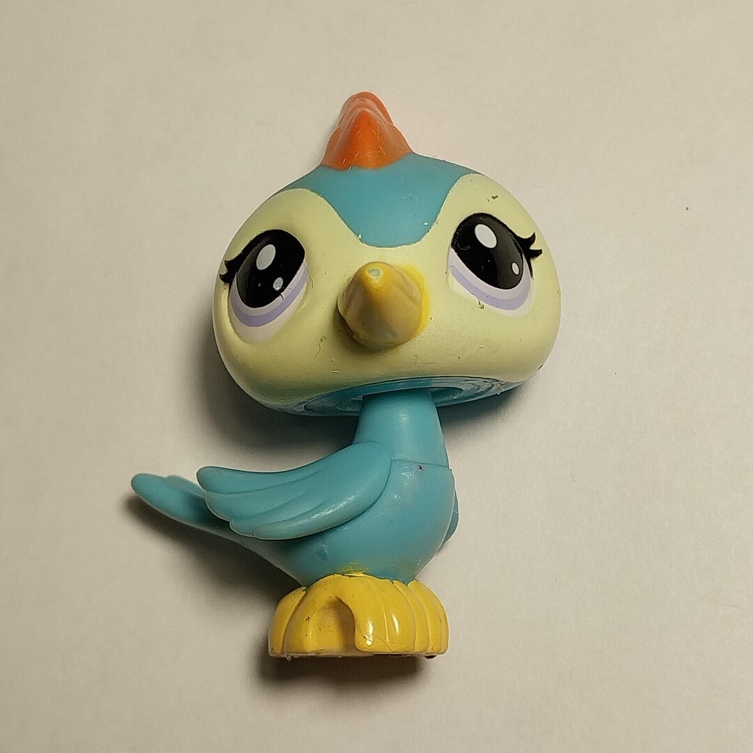 Woodpecker Bird #2643 Unique Littlest Pet Shop LPS Authentic Vintage ...