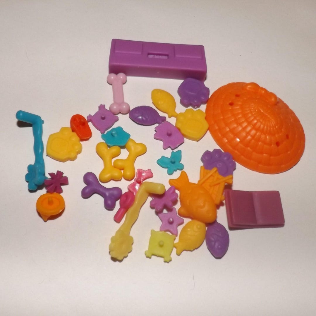 Huge Accessory Lot Littlest Pet Shop LPS Authentic Vintage 2000s Y2k ...