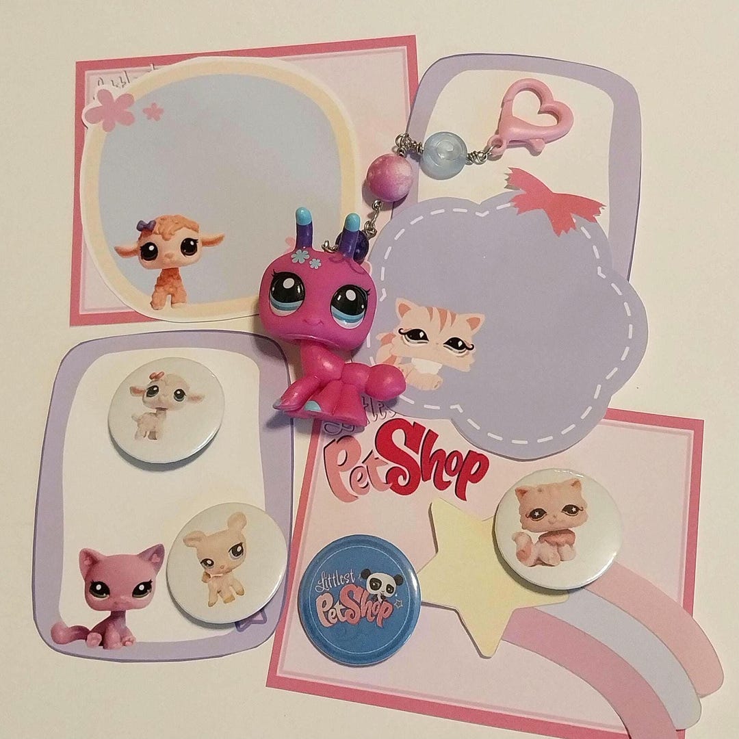 Lps Ant Bug G7 Keychain Pin Button Stationery Lot Handmade Cute Bundle ...