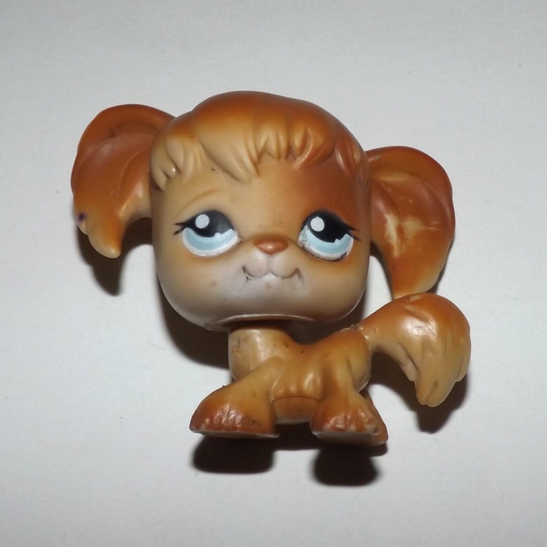 Cocker Spaniel Puppy Dog 291 G1 First Gen Littlest Pet Shop LPS ...