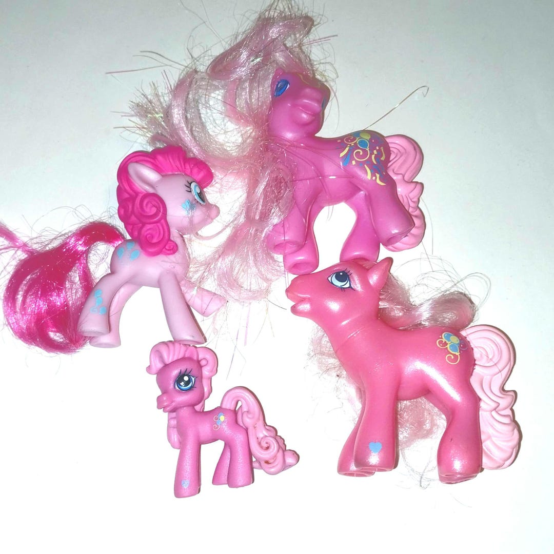 MLP My Little Pony Pinkie Pie Lot Bundle Mcdonald's Hasbro 2000 Vintage ...