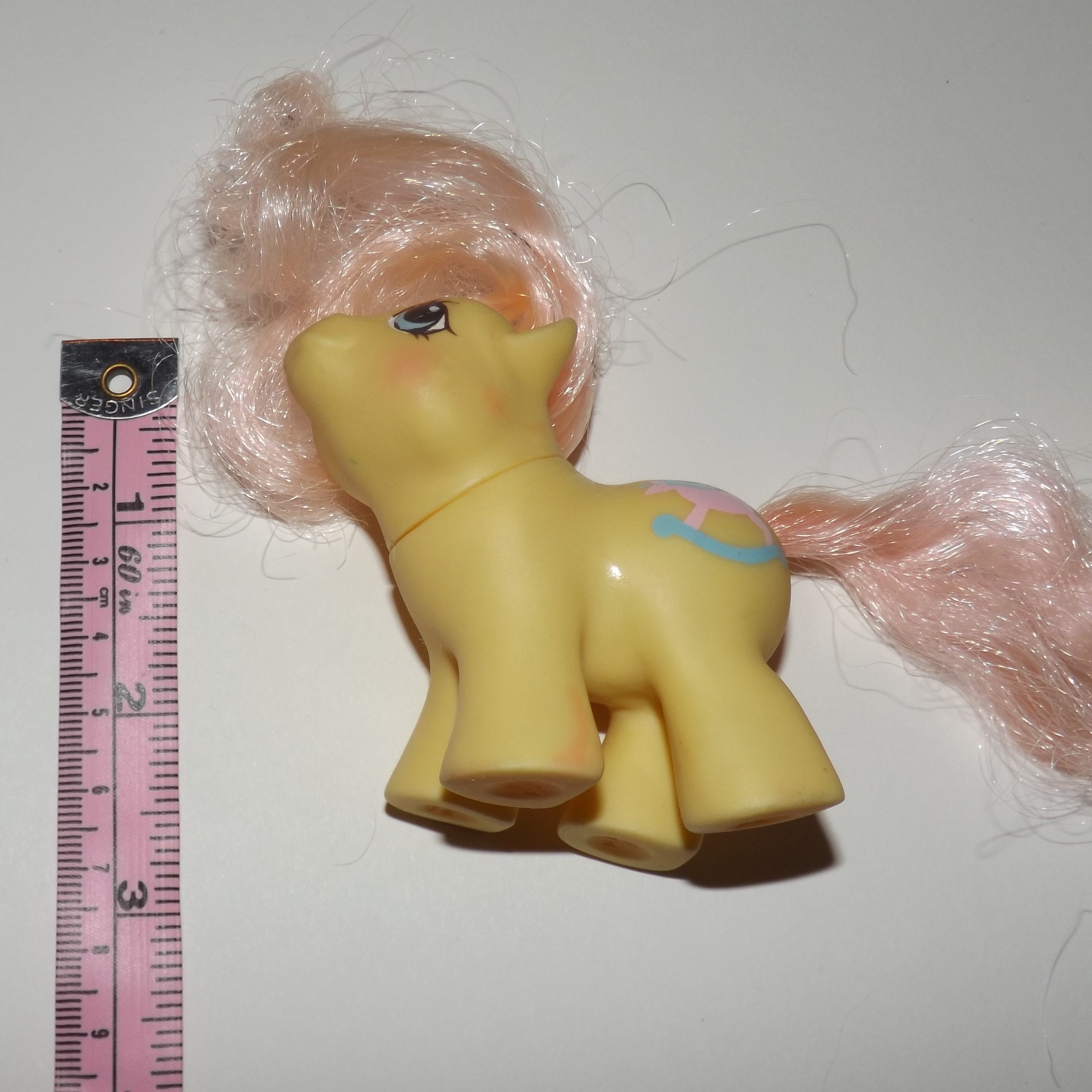 MLP My Little Pony Baby Rocking Horse Milkweed Twins 1987 Hasbro 80s ...