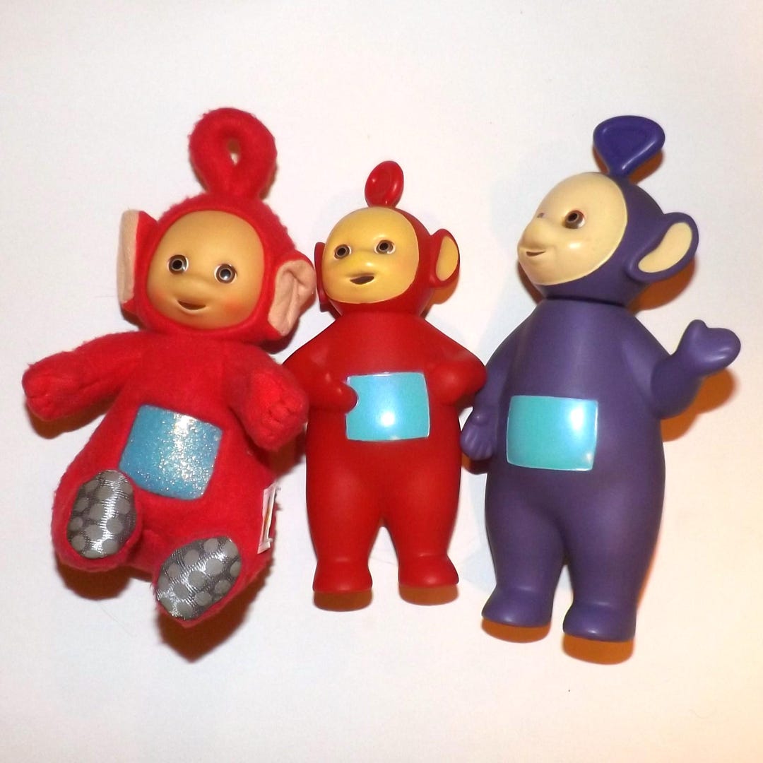 Teletubby Figure Lot 1998 Ragdoll Teletubbies Figure Set Tinkywinky ...