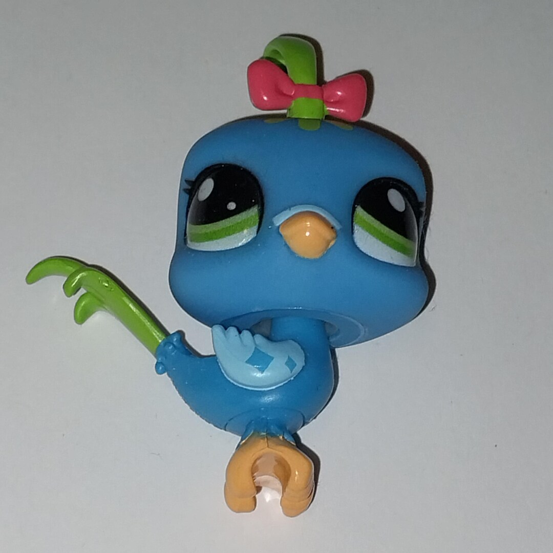 Peacock Bird #40 Littlest Pet Shop LPS Authentic Vintage 2000s Y2k ...