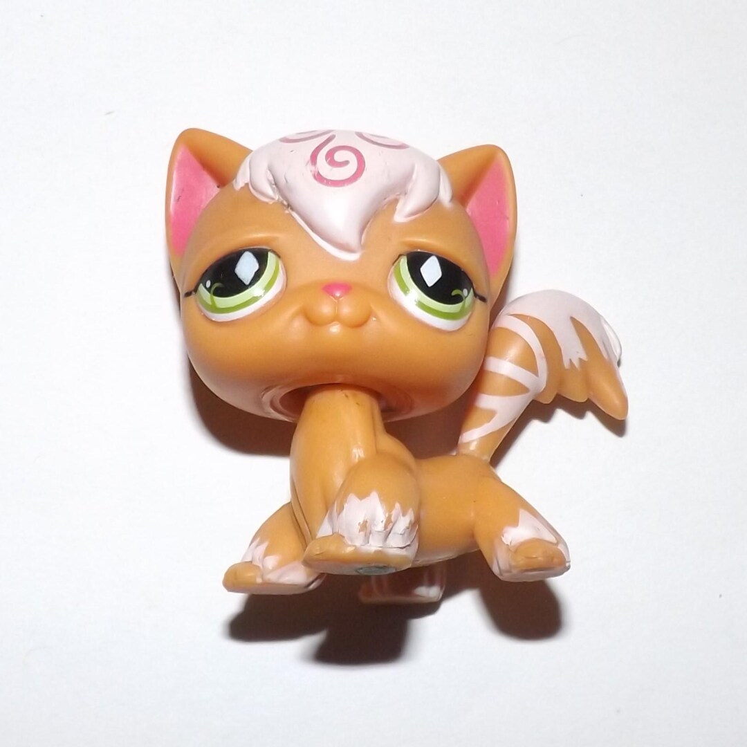 Angora Cat 55 G1 First Gen Littlest Pet Shop LPS Authentic Vintage ...