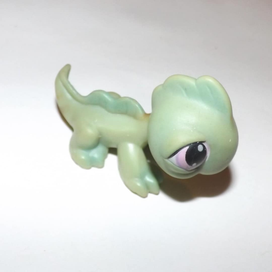 Iguana Lizard 374 G1 First Gen Littlest Pet Shop LPS Authentic Vintage ...