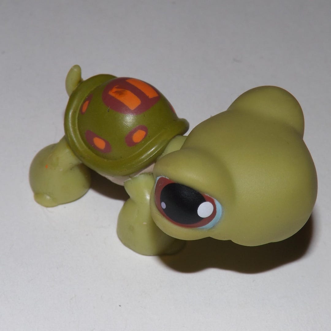 Turtle 8 G1 First Gen Littlest Pet Shop LPS Authentic Vintage 2000s Y2k ...
