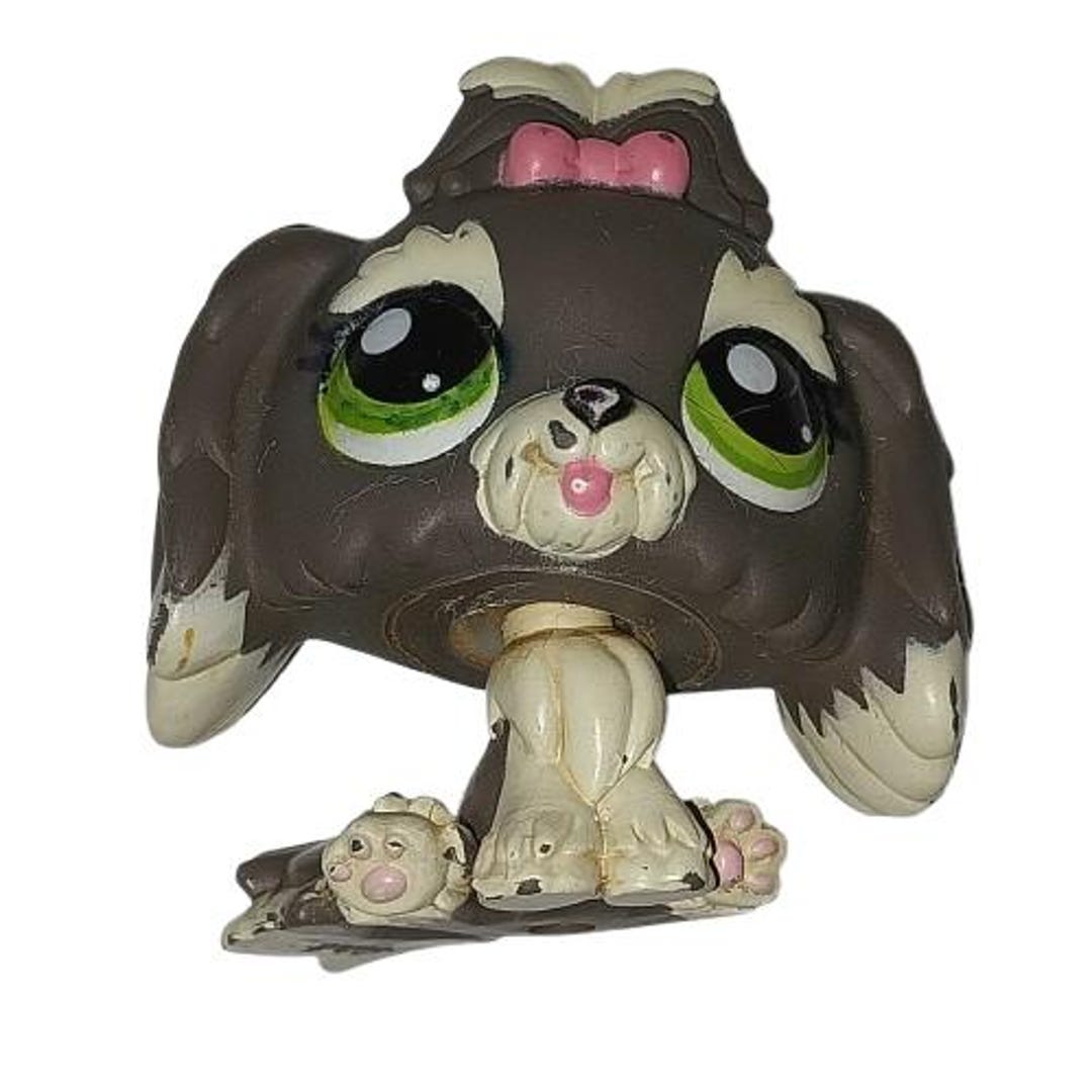 Lhasa Apso Dog #1523 Littlest Pet Shop LPS Authentic Vintage 2000s ...