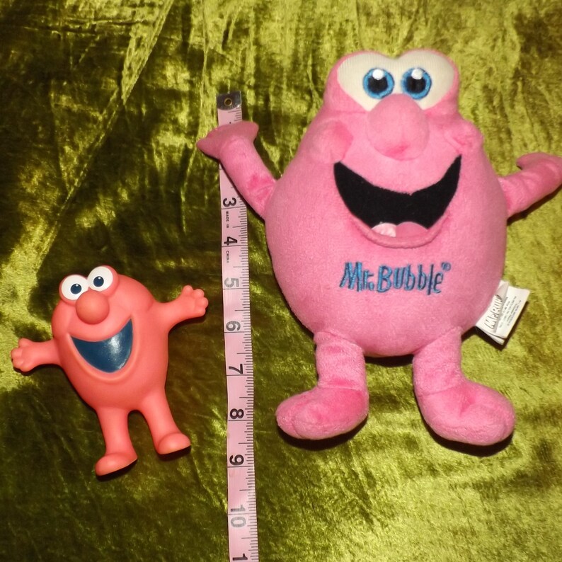 Vintage Mr. Bubble Toy Lot Soft Vinyl Tub Pal Mate Squeeze Toy 1997 ...