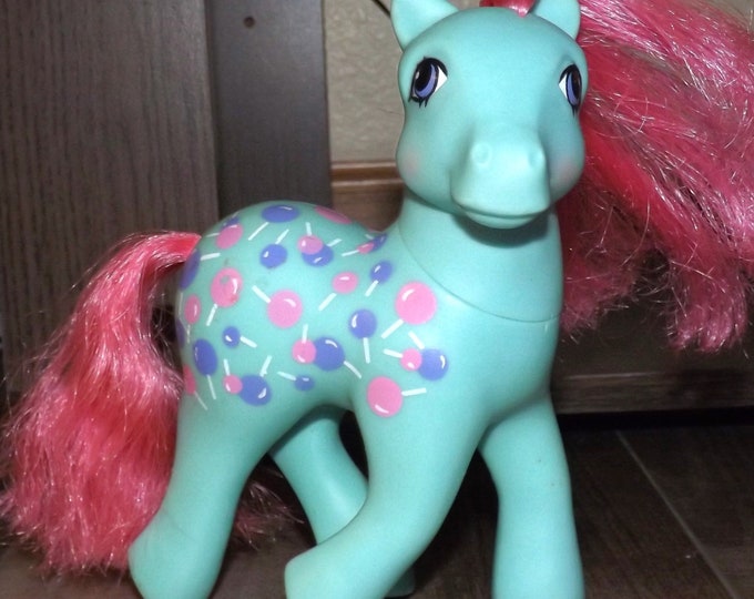 MLP My Little Pony Sweet Tooth Candy Lollipops Twice as Fancy 1987 ...