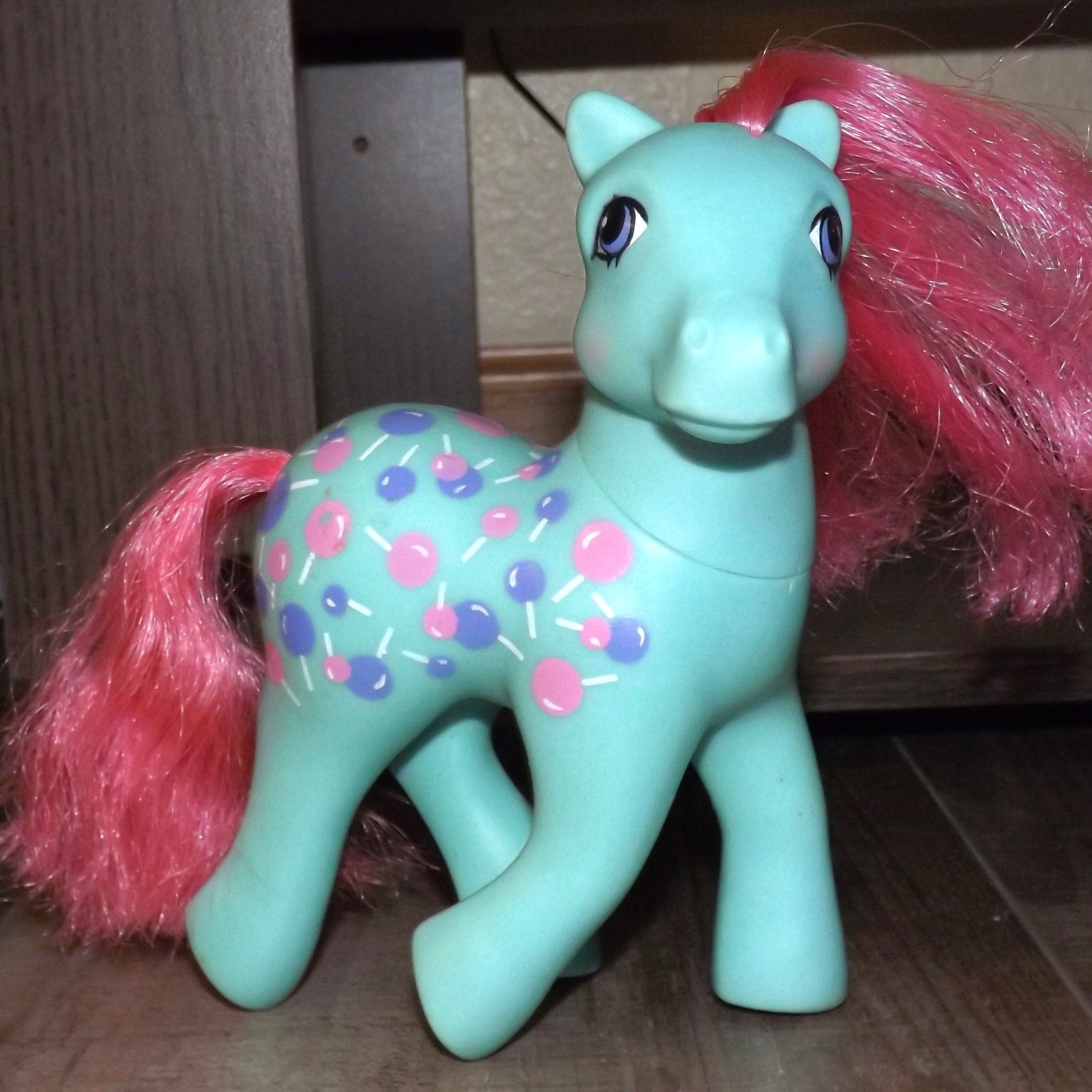 MLP My Little Pony Sweet Tooth Candy Lollipops Twice as Fancy 1987 ...