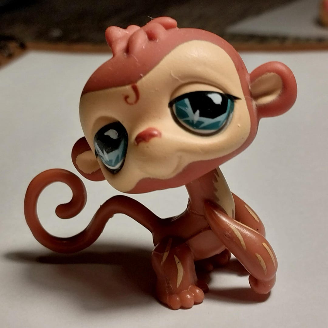 Monkey #485 Littlest Pet Shop LPS Authentic Vintage 2000s Y2k ...