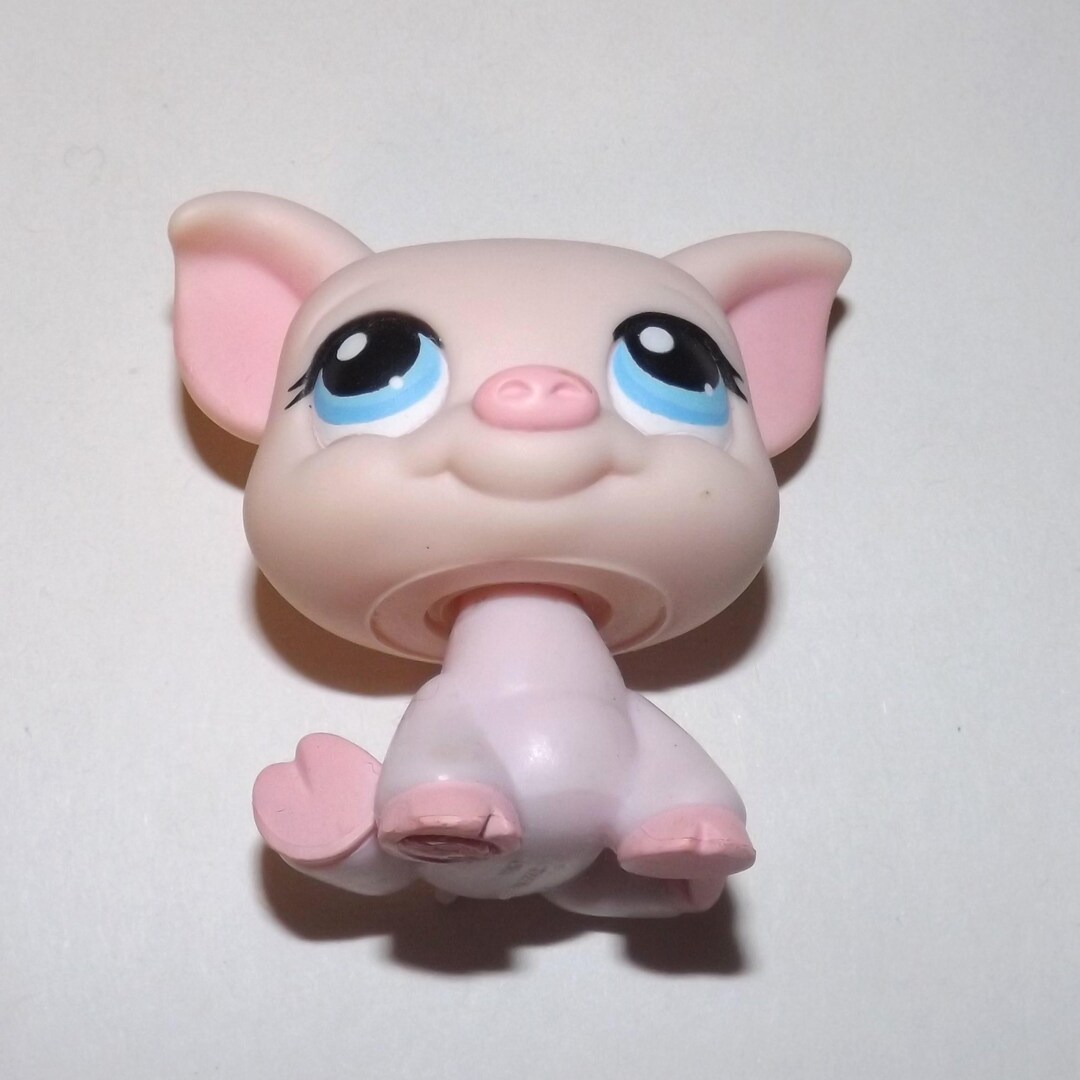 Pink Pig #87 Original Littlest Pet Shop LPS Authentic Vintage 2000s Y2k ...