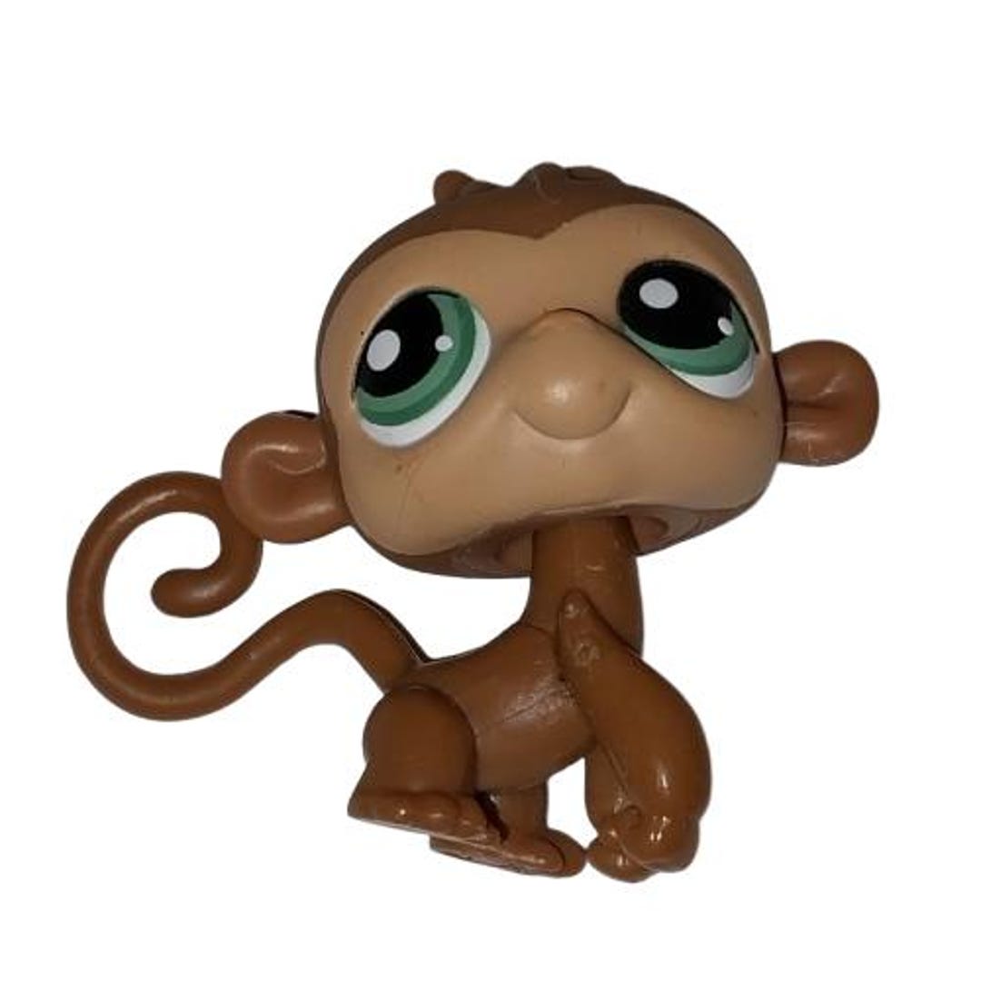 Monkey #57 G1 First Gen Original Littlest Pet Shop LPS Authentic ...
