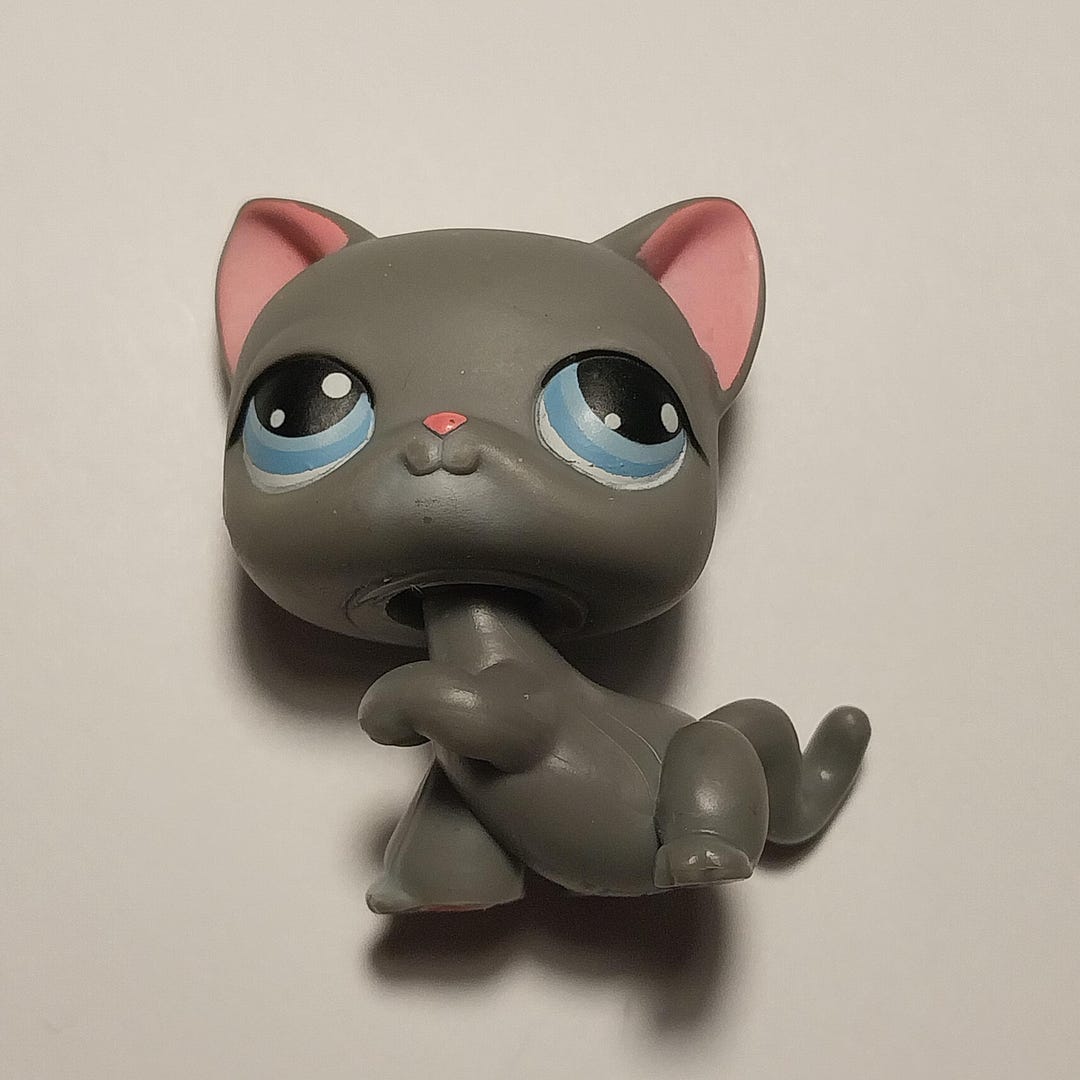 Shorthair Cat 74 Littlest Pet Shop LPS Authentic Vintage 2000s ...