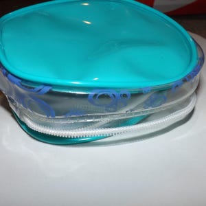 Littlest Pet Shop LPS Teal Zippered Soft Vinyl Carrying Case Collector ...