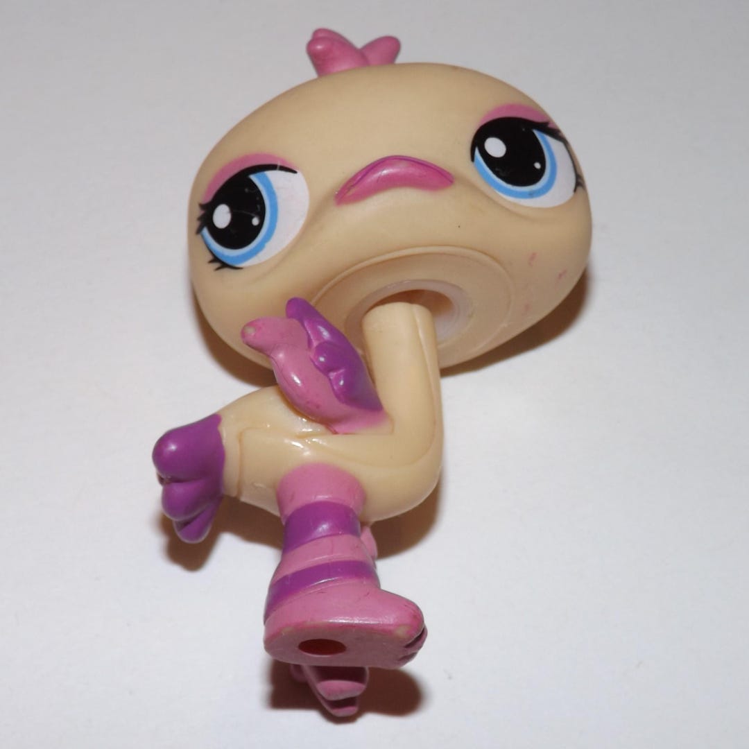 Ostrich Bird Emu #1416 Littlest Pet Shop LPS Authentic Vintage 2000s ...