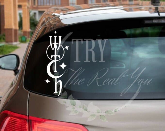 Witch Decal - Etsy