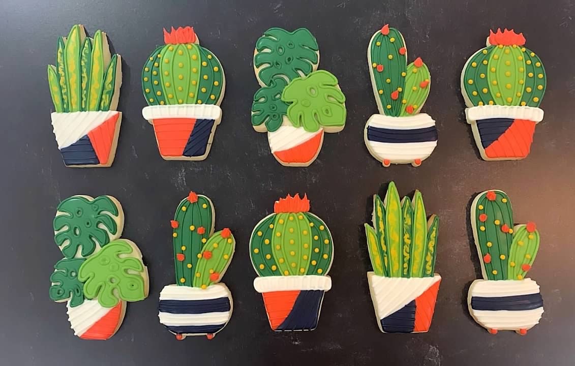 Houseplant Cookies - Set of 8 - Etsy
