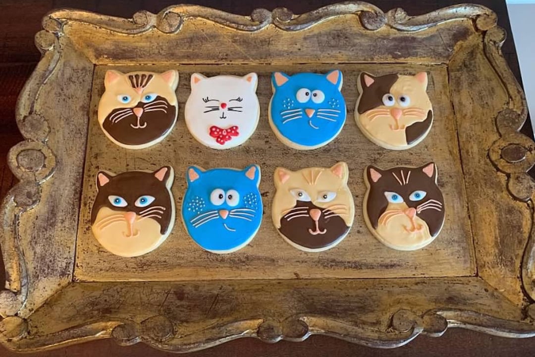 Cookies Chats - Lot de 6 - Etsy France
