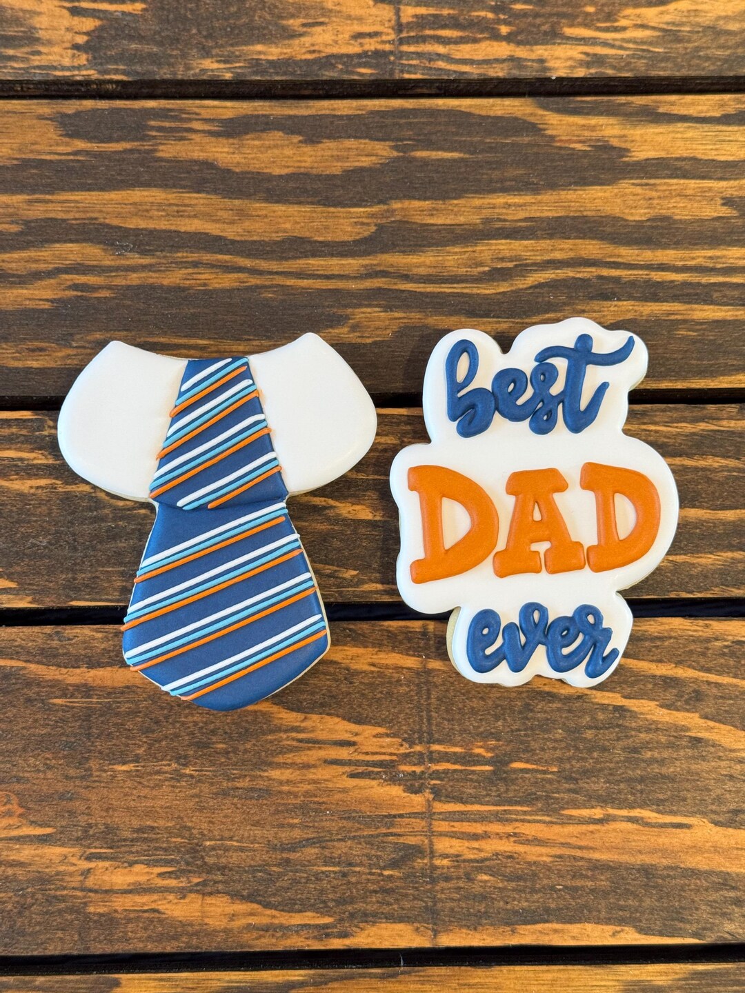 Best Dad Ever Cookie Set - Etsy