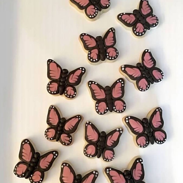Butterfly Cookies - Etsy
