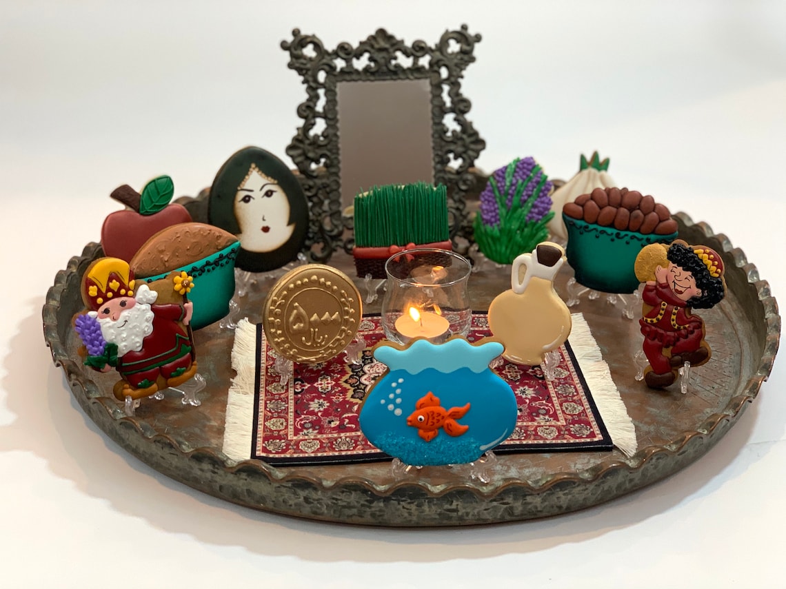 Norouz / Nowruz / Norooz / Haftsin / Haft-sin full Set of 12 | Etsy