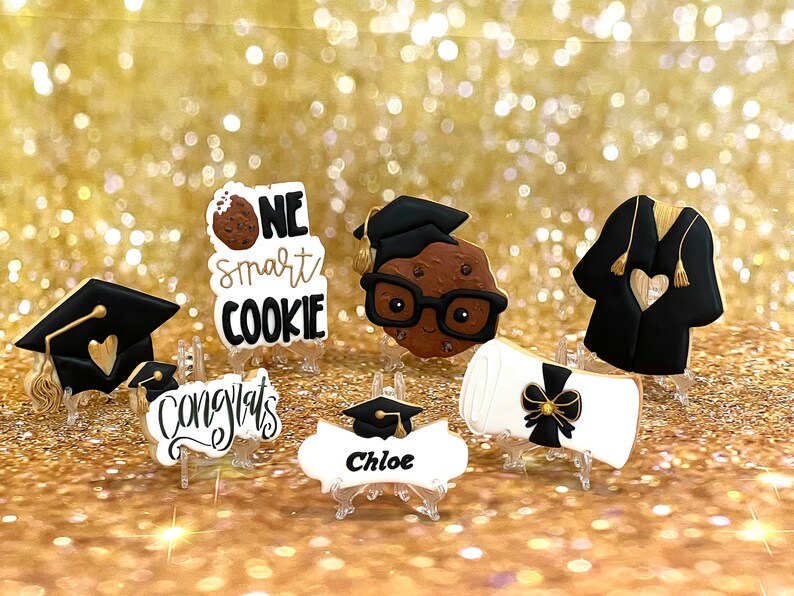 Graduation Sugar Cookies Set of 12 - Etsy