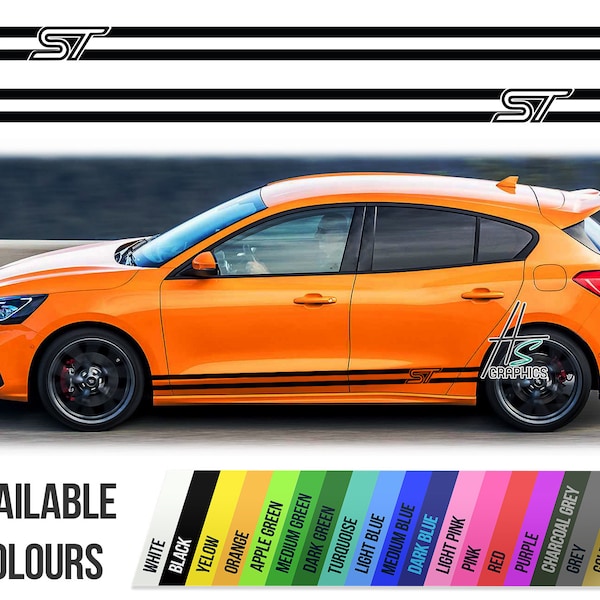 Ford Focus St Stripes - Etsy