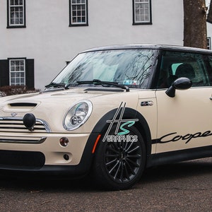 Mini Cooper S Side Stripes, Stripes for Side Skirt, Racing Decoration ...
