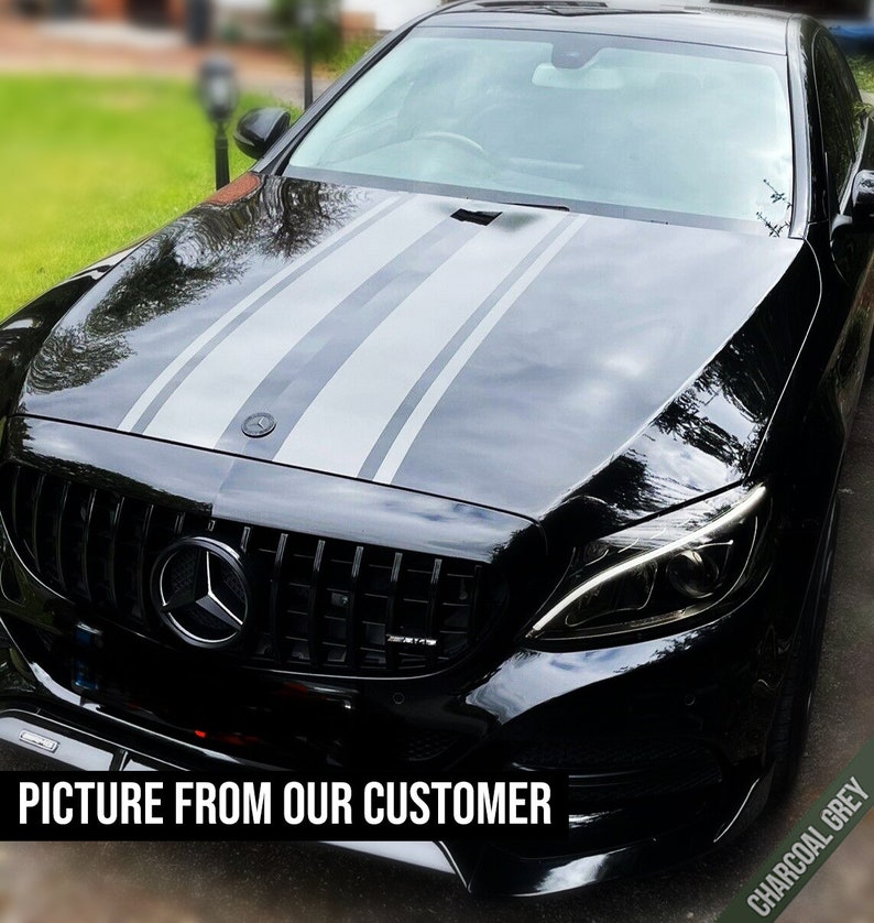 Universal Car Racing Bonnet Stripes, Stripes for Hood, Racing ...