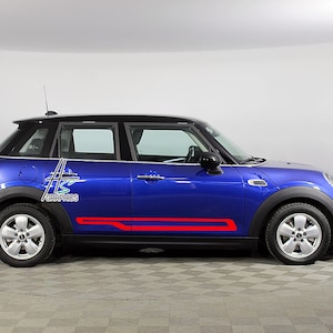 Mini Cooper Side Stripes, Stripes for Side Skirt, Racing Decoration ...
