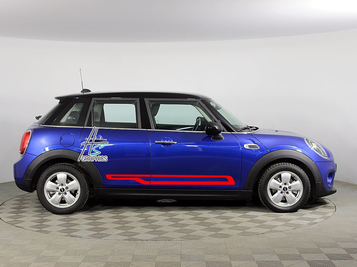 Mini Cooper Side Stripes Stripes for Side Skirt Racing - Etsy