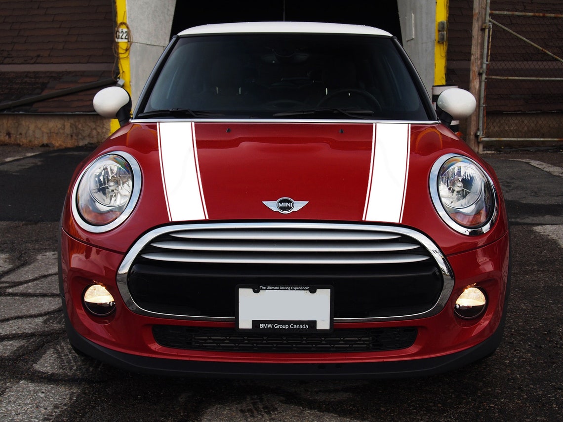 Mini Cooper Bonnet and Boot Stripes Stripes for Hood and - Etsy UK